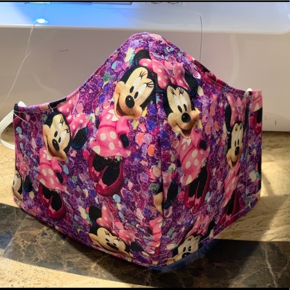 Accessories | Minnie Mouse Maskreversible With Filter Attached | Poshmark